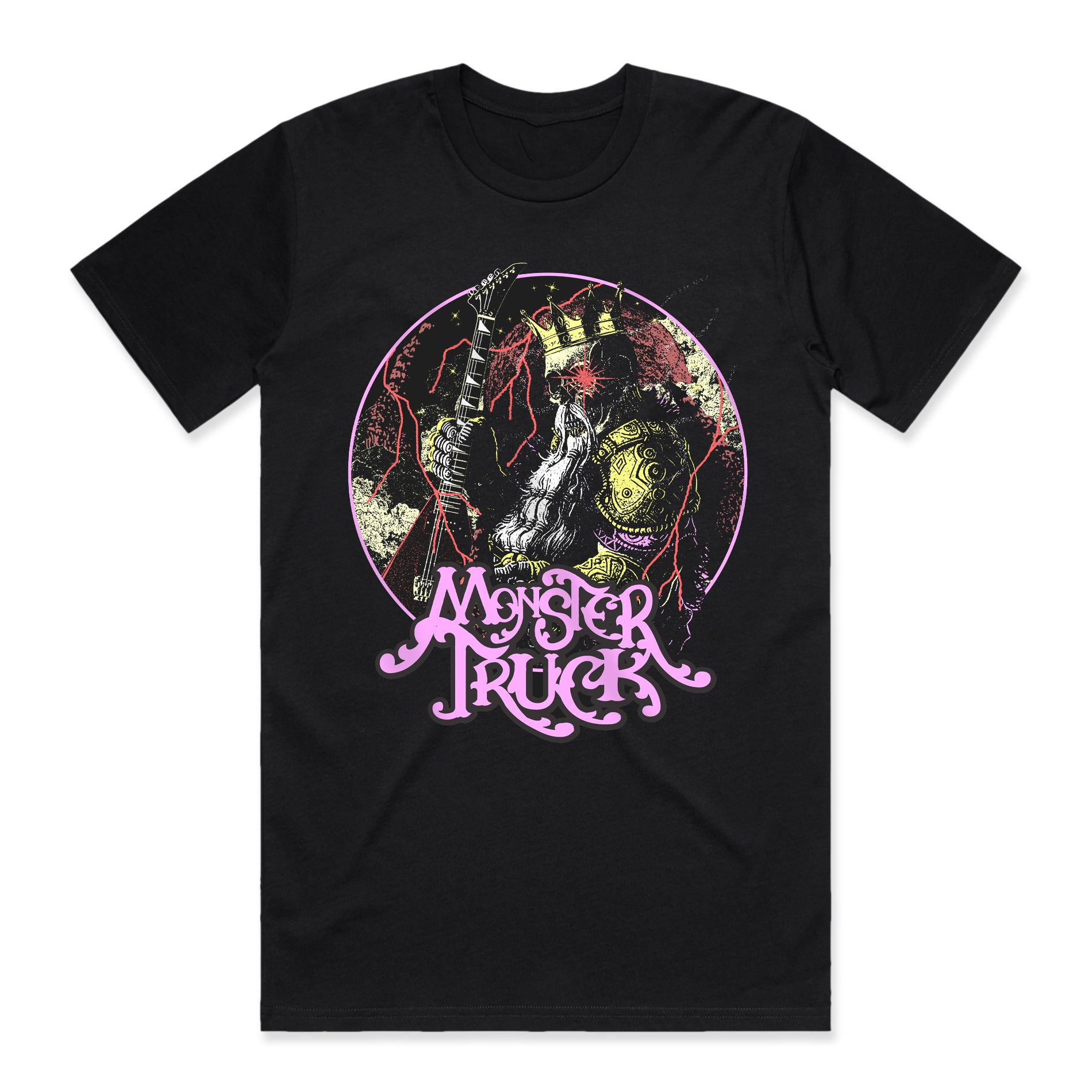 Monster Truck - Skeleton King - Black Tee – KT8 Merch Co.